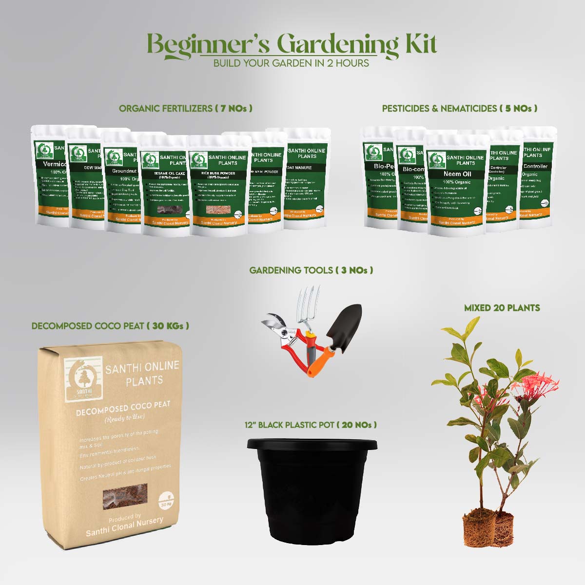 A Quick Start Gardening Kit For Beginners2: Makes Perfect andGreen Thu ...